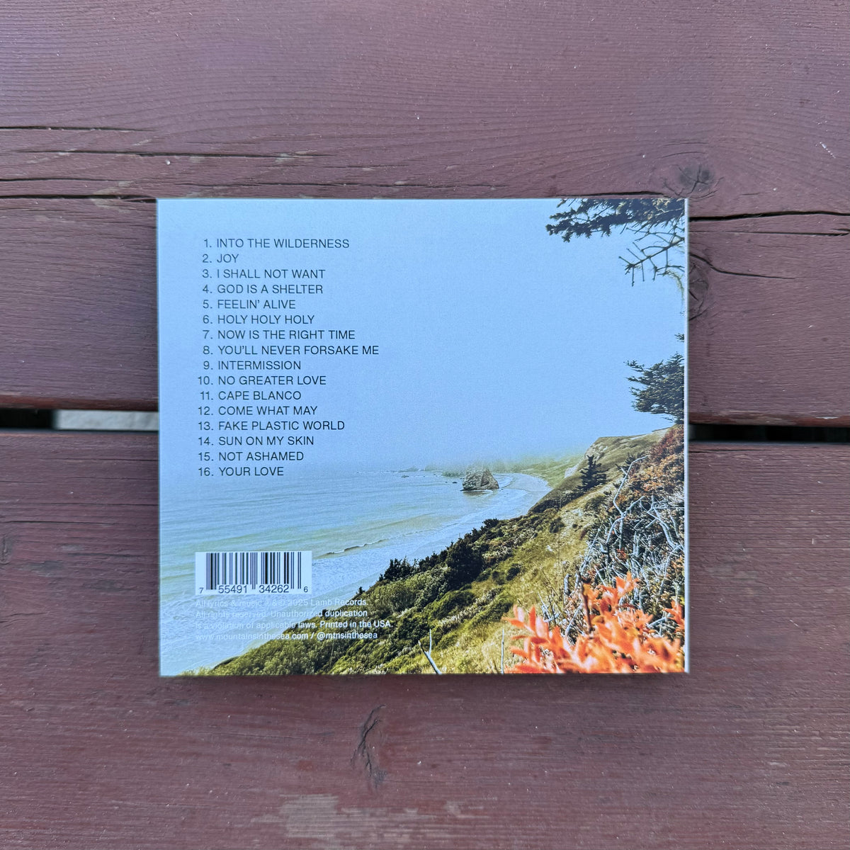 WILDERNESS Album (Physical CD) – Mountains in the Sea